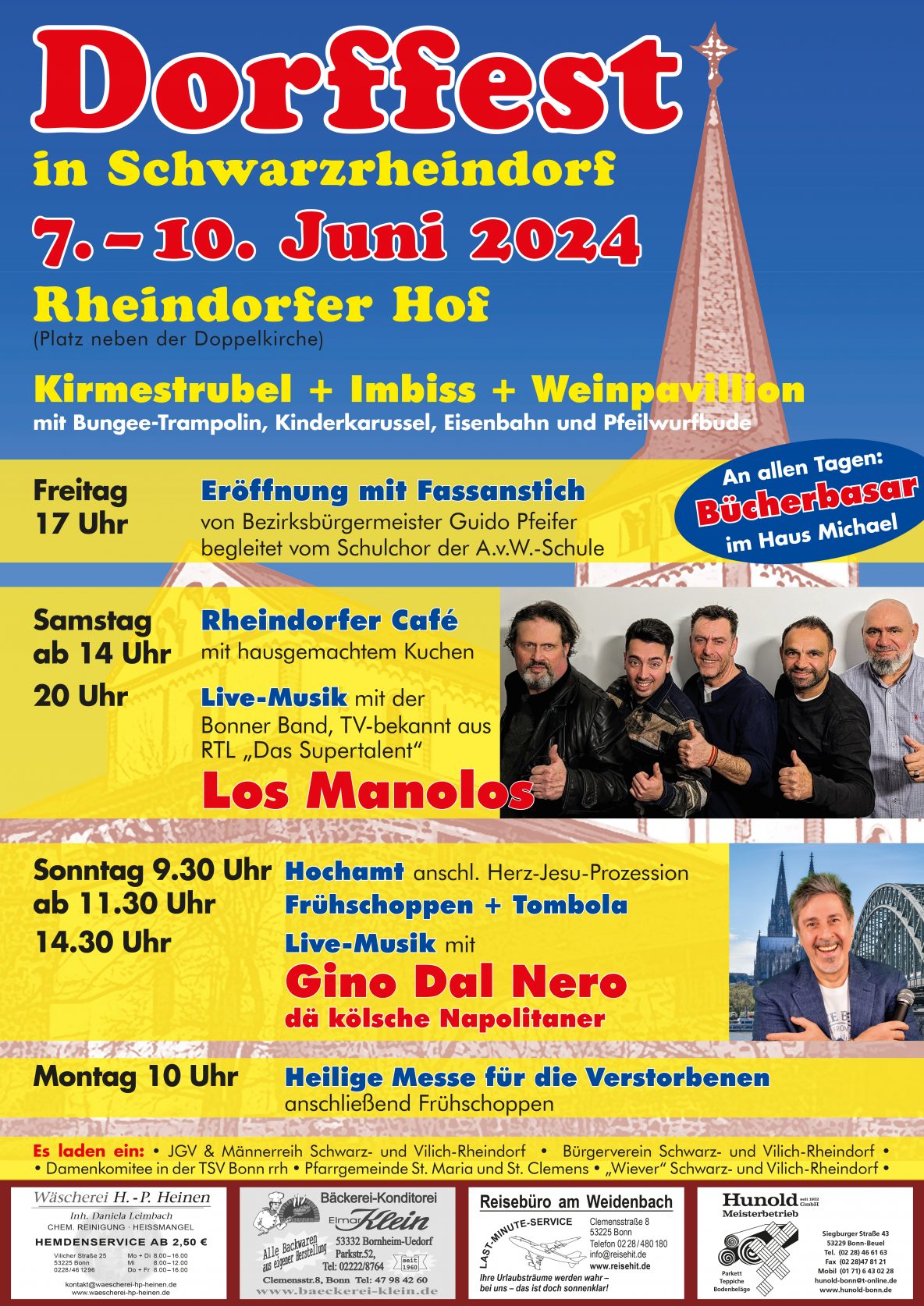 Einladung zum Dorffest in Schwarzrheindorf - Bürgerverein Schwarzrheindorf und Vilich-Rheindorf